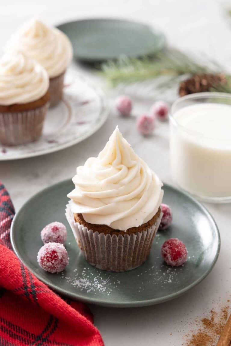 Gingerbread Cupcakes - Preppy Kitchen