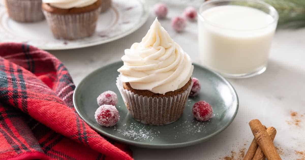 Gingerbread Cupcakes - Preppy Kitchen