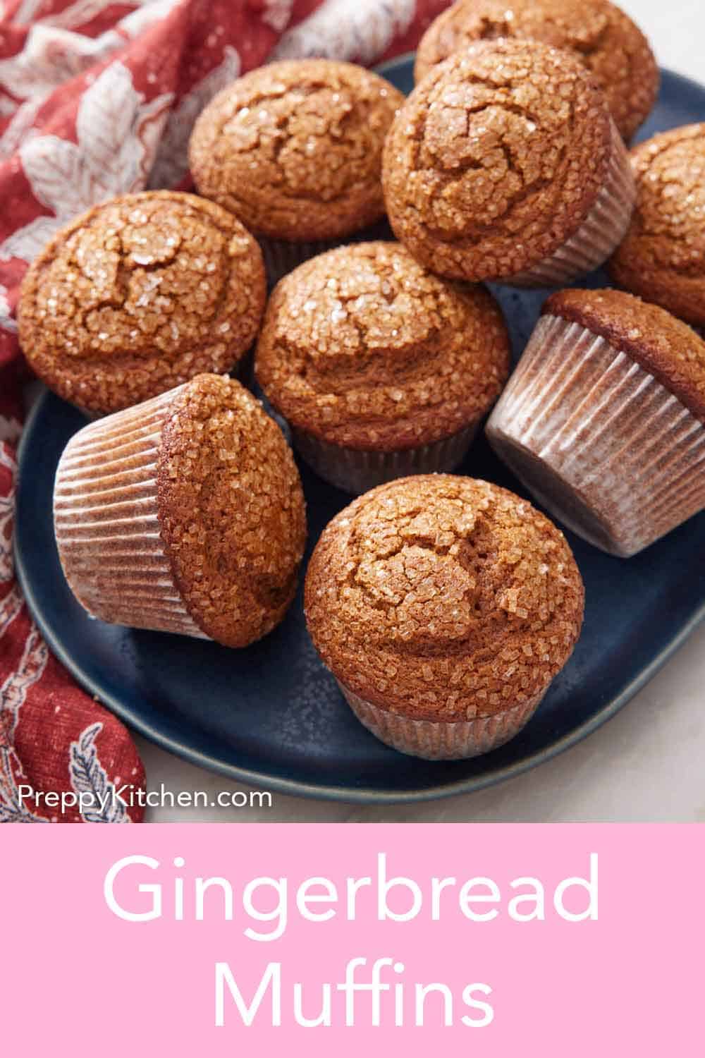 Gingerbread Muffins - Preppy Kitchen