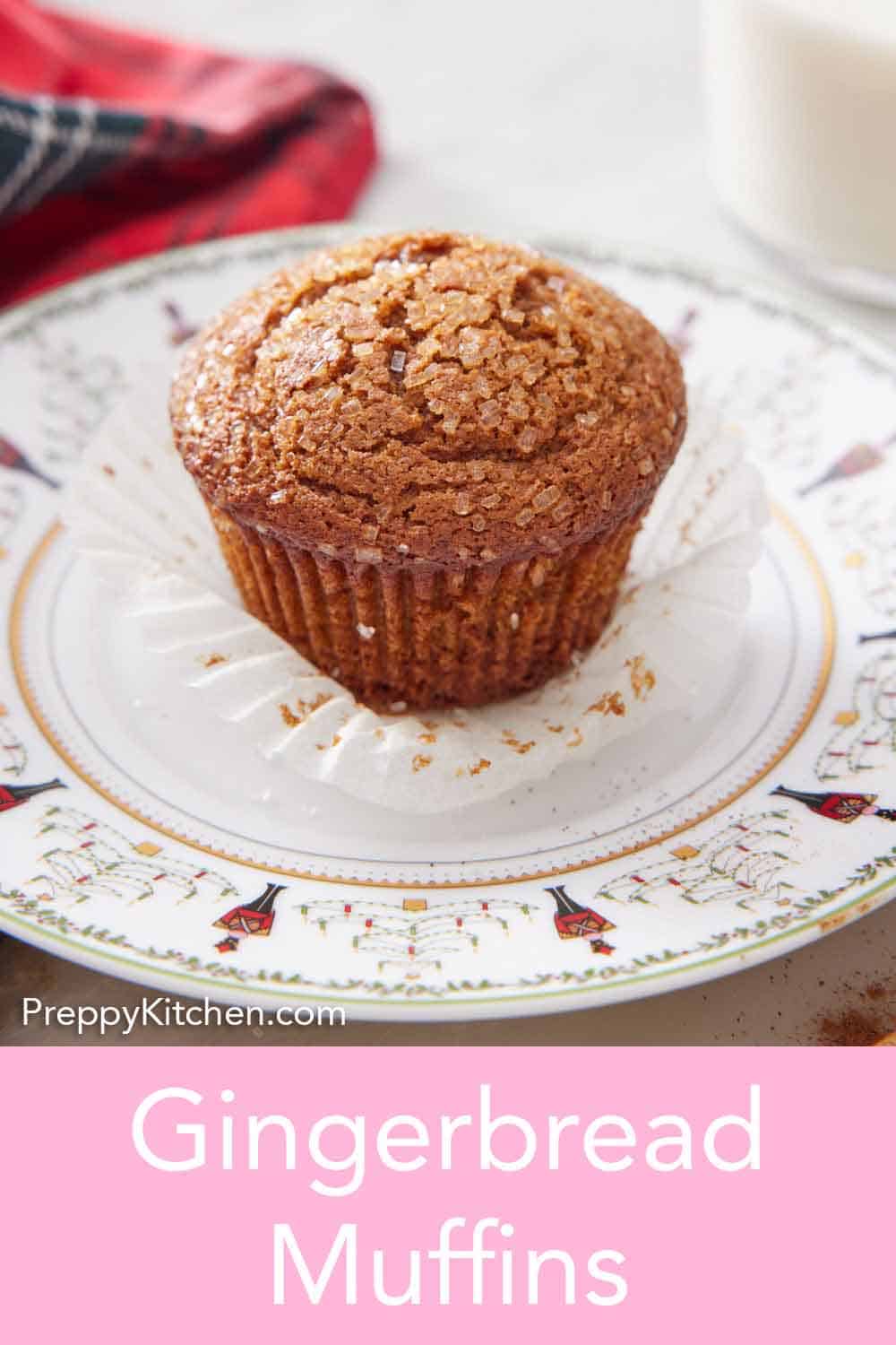Gingerbread Muffins - Preppy Kitchen