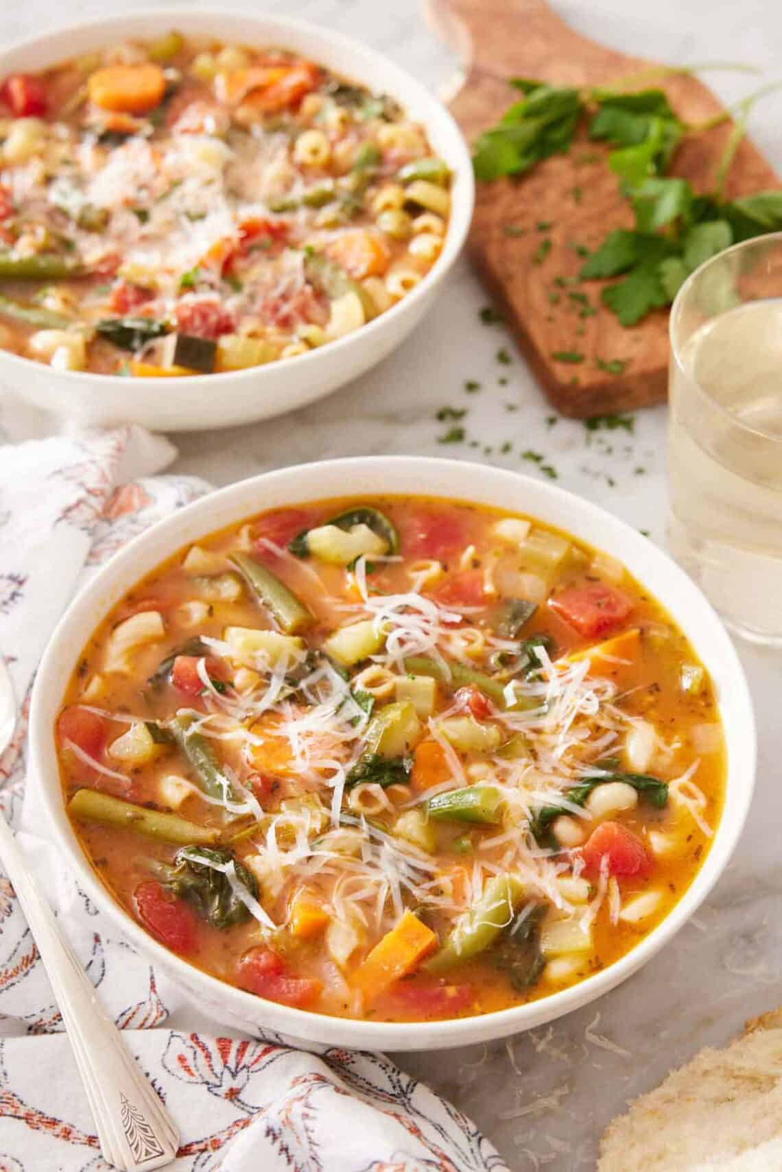 Minestrone Soup - Preppy Kitchen