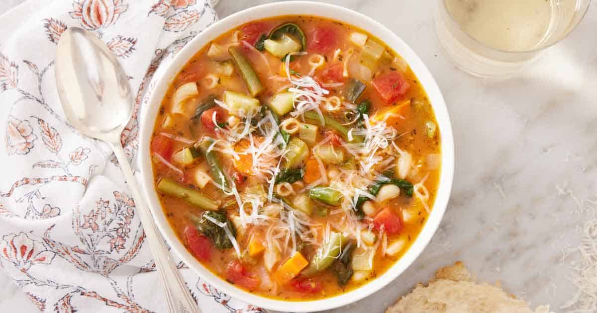 Minestrone Soup - Preppy Kitchen