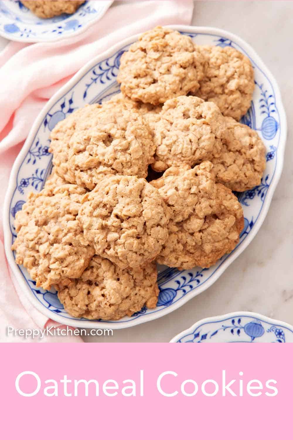 Oatmeal Cookies - Preppy Kitchen