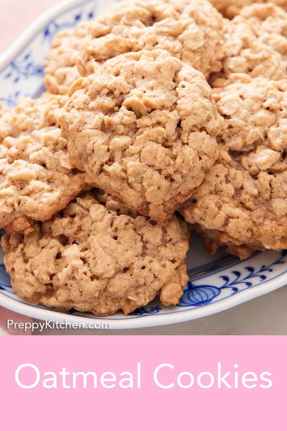 Chewy Oatmeal Cookies Preppy Kitchen at Frank Hansen blog