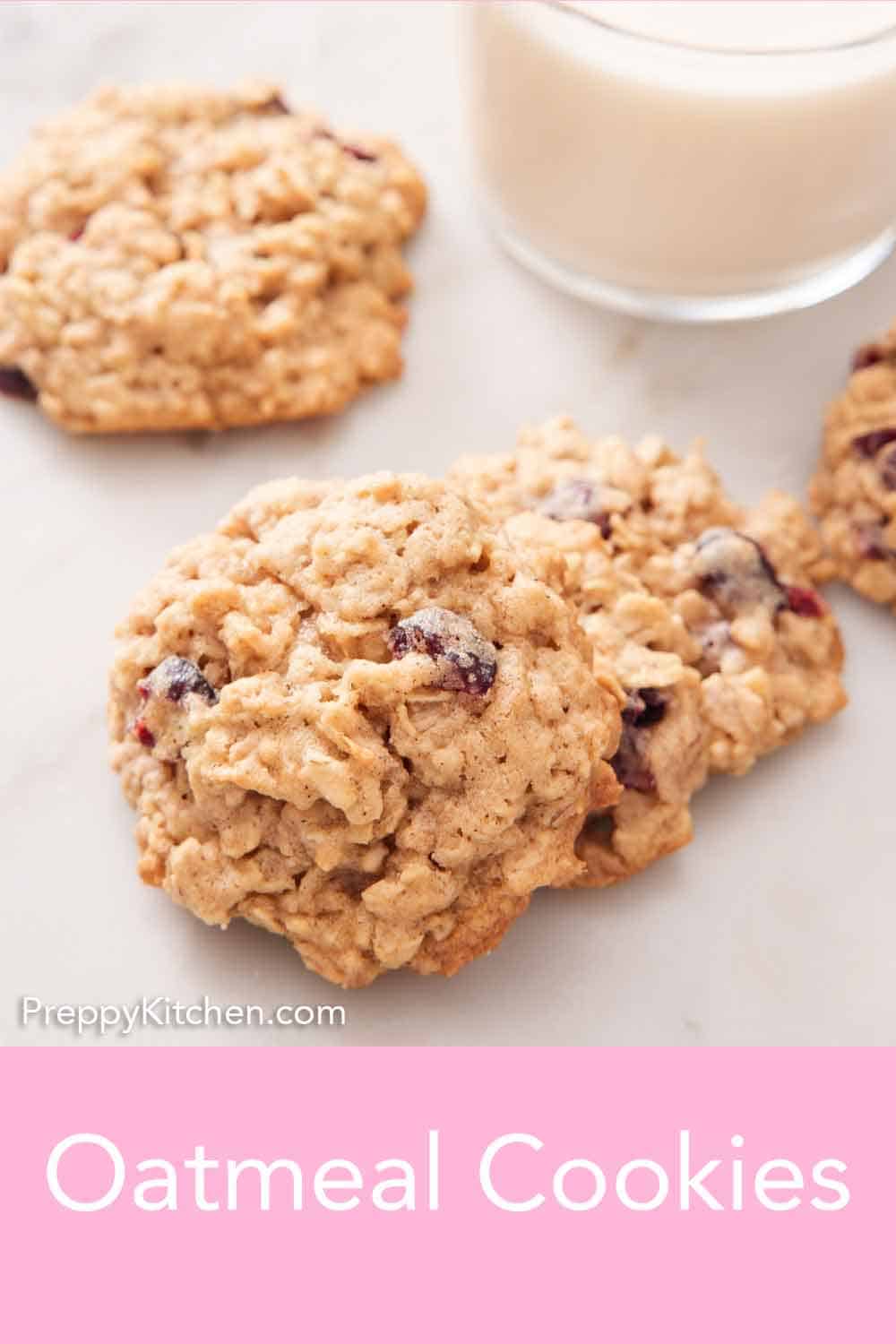 Oatmeal Cookies - Preppy Kitchen