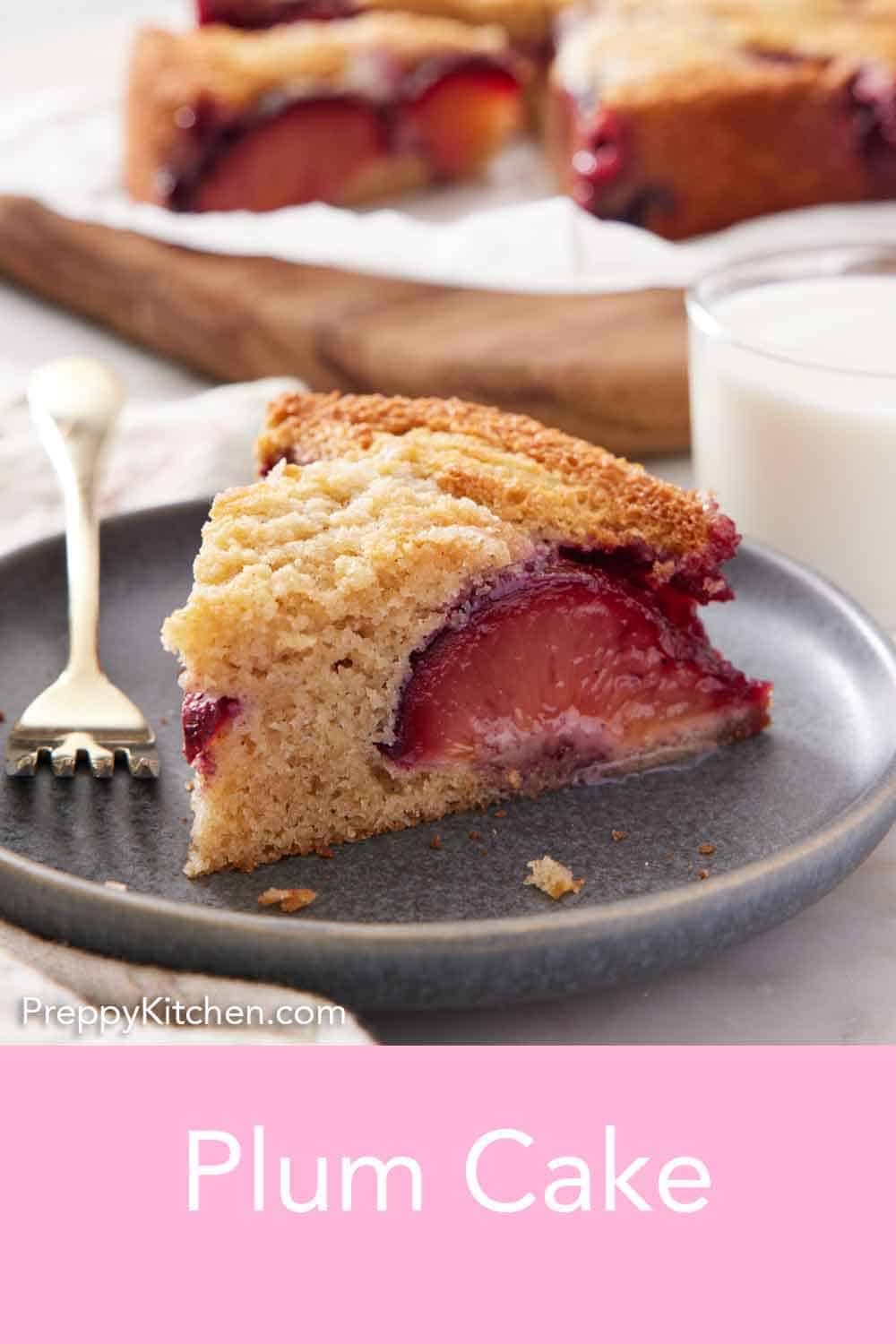Plum Cake - Preppy Kitchen