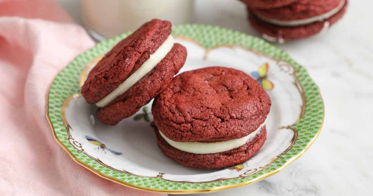 Red Velvet Cookies - Preppy Kitchen