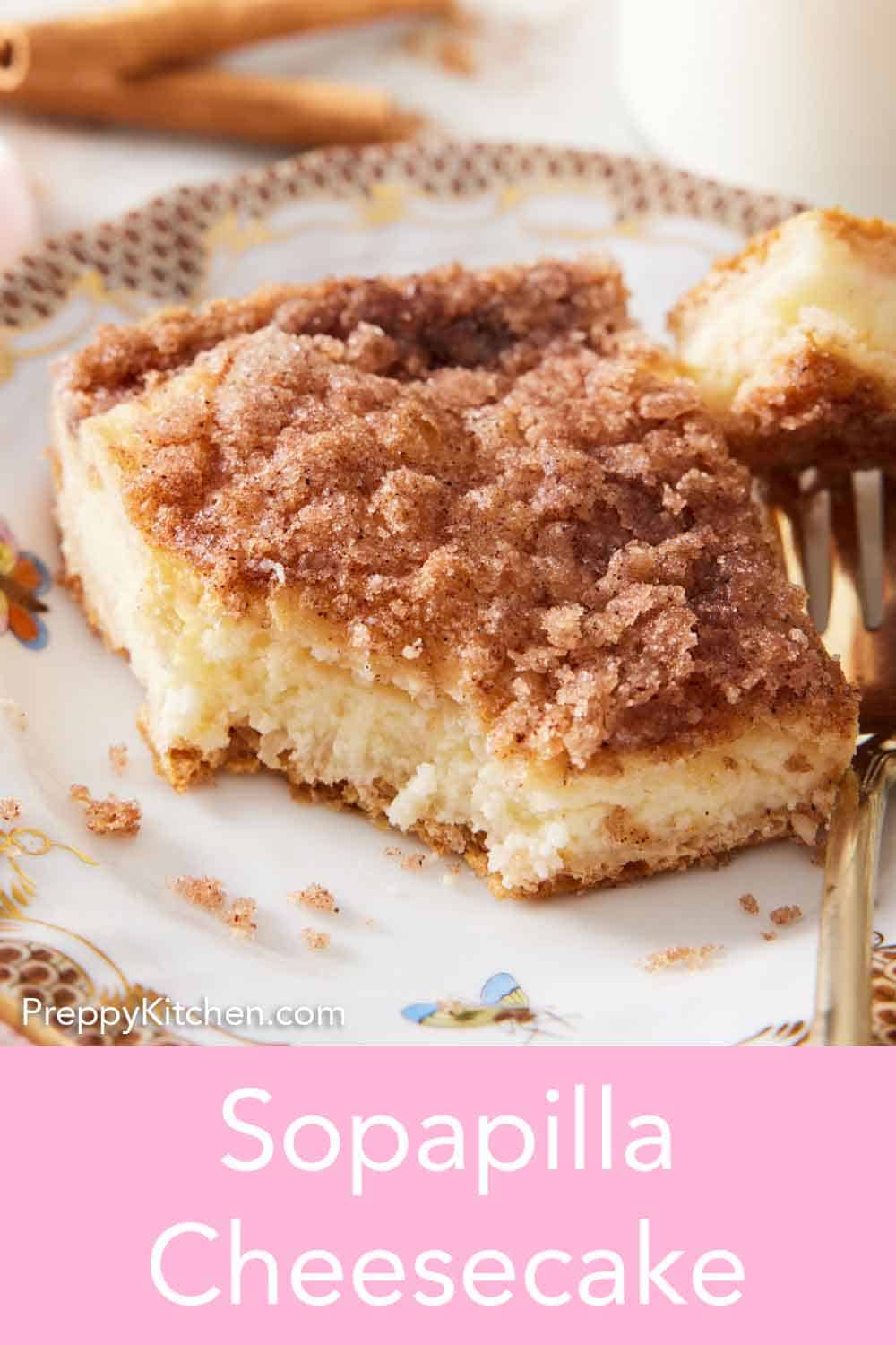 Sopapilla Cheesecake - Preppy Kitchen