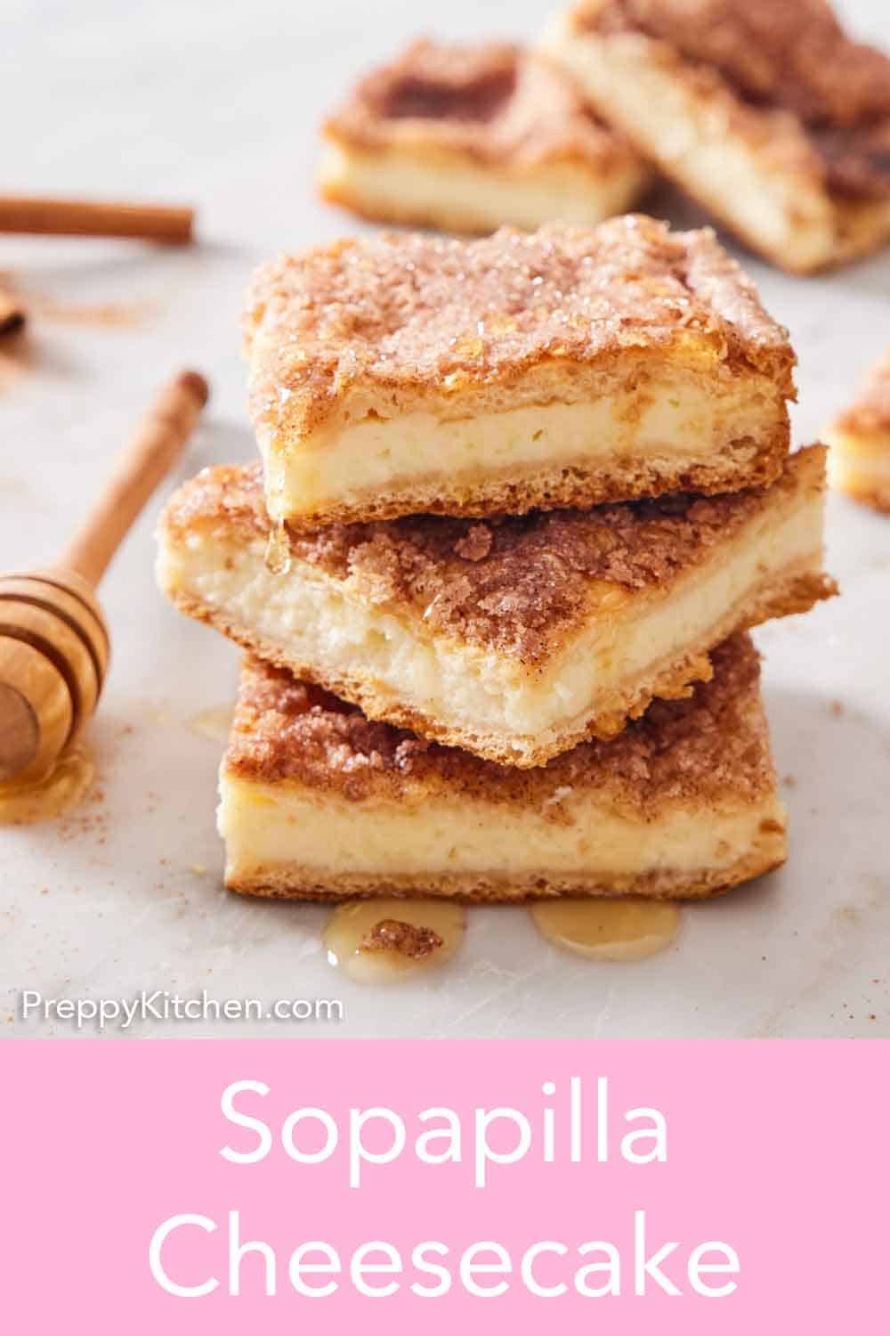 Sopapilla Cheesecake - Preppy Kitchen