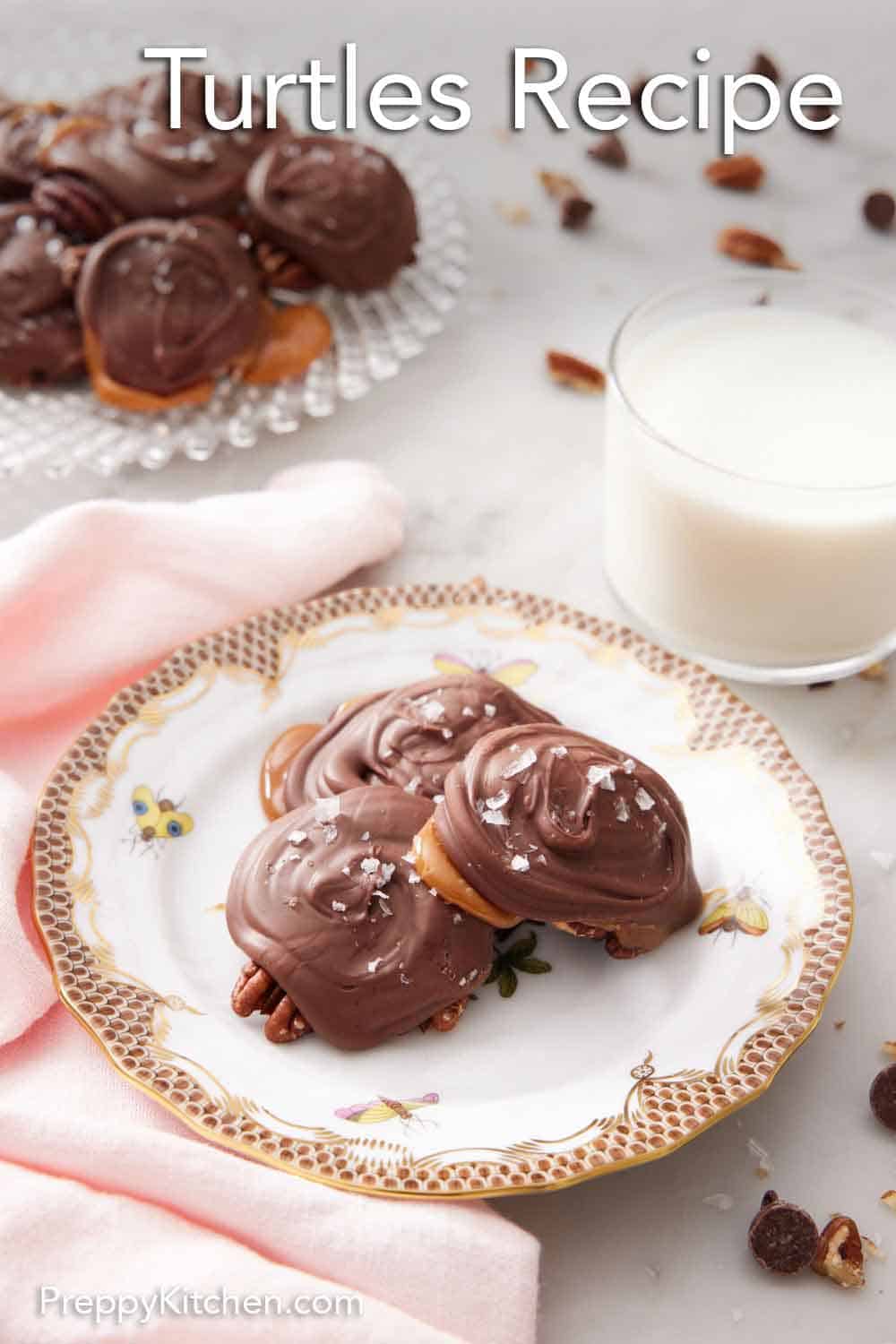 Turtles Recipe - Preppy Kitchen