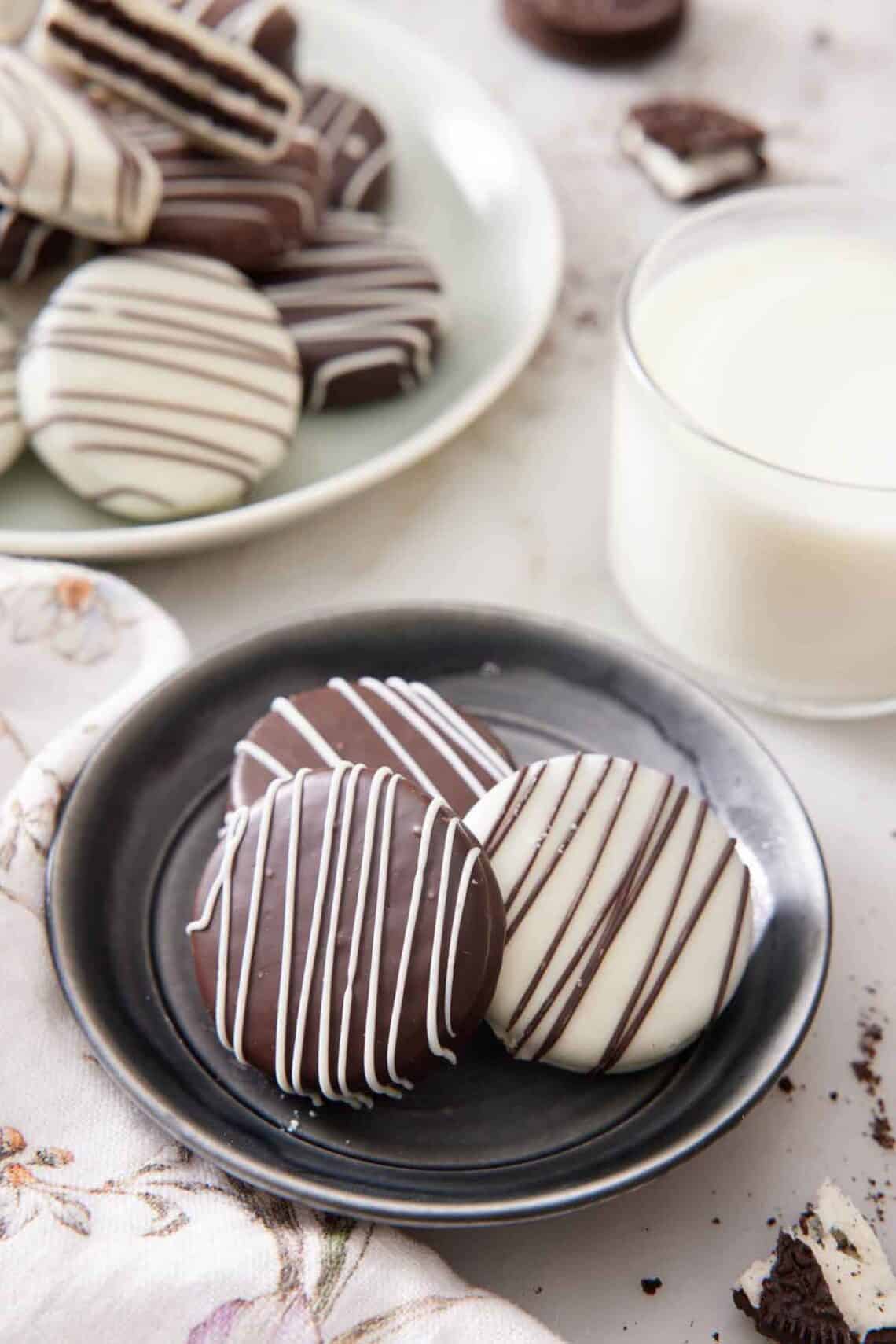 Chocolate Covered Oreos - Preppy Kitchen