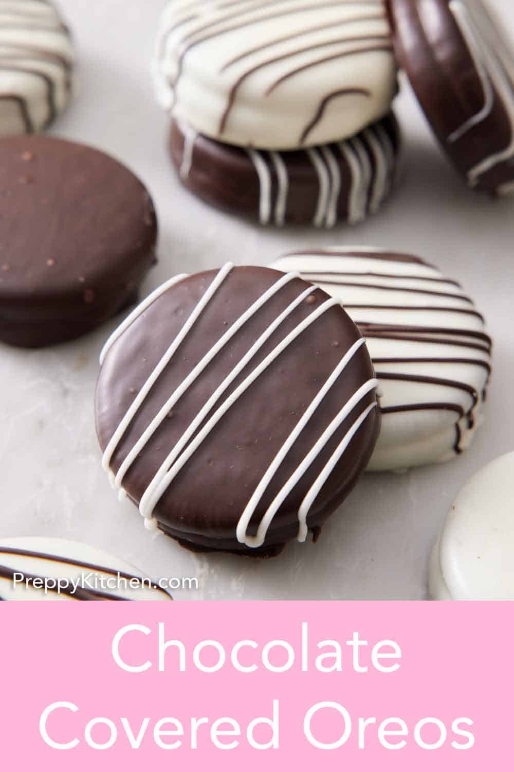 Chocolate Covered Oreos - Preppy Kitchen