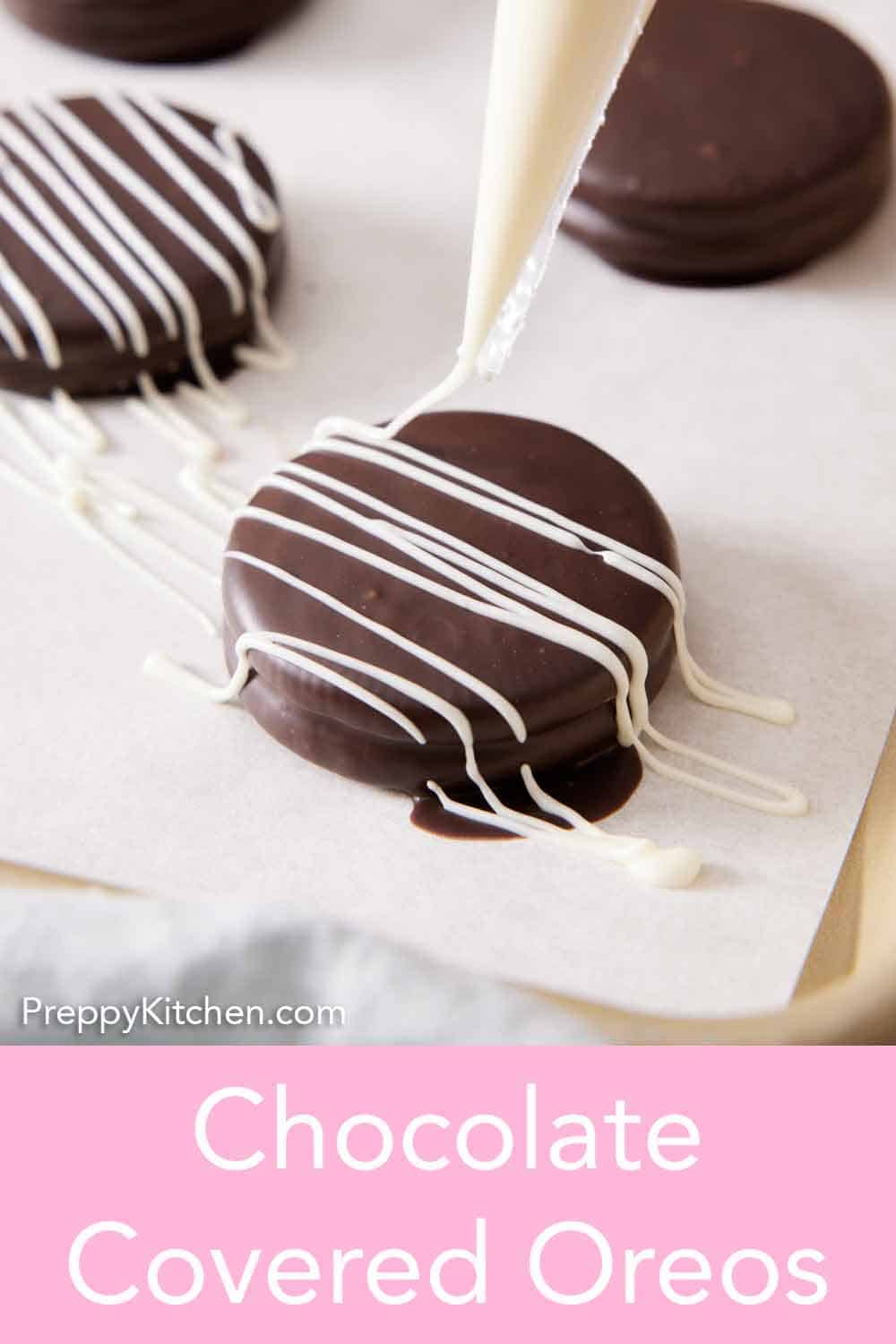 Chocolate Covered Oreos - Preppy Kitchen
