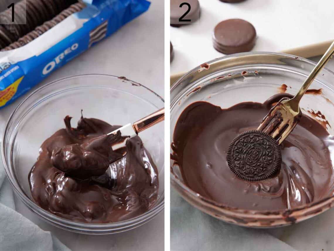 Chocolate Covered Oreos - Preppy Kitchen