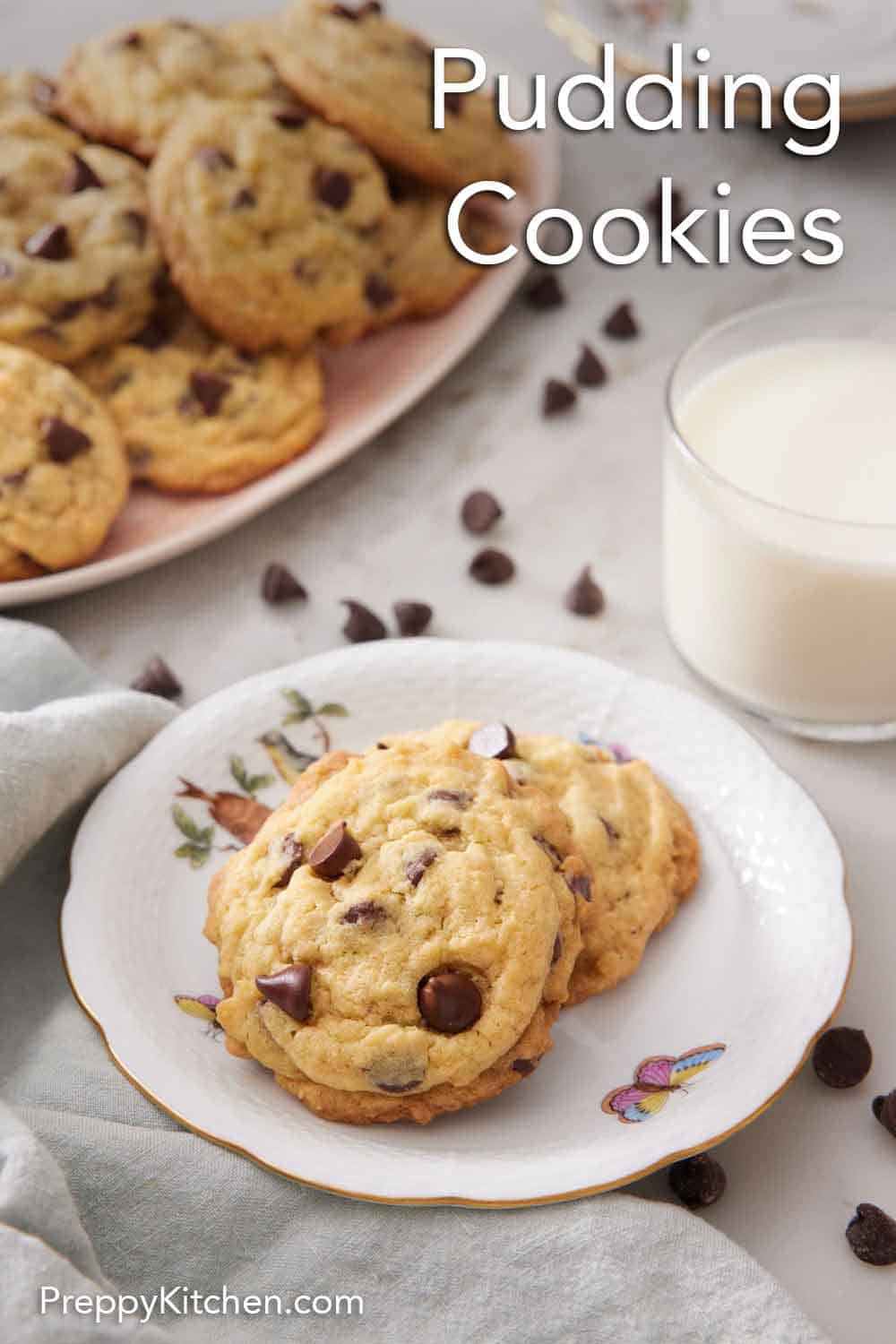 Pudding Cookies - Preppy Kitchen