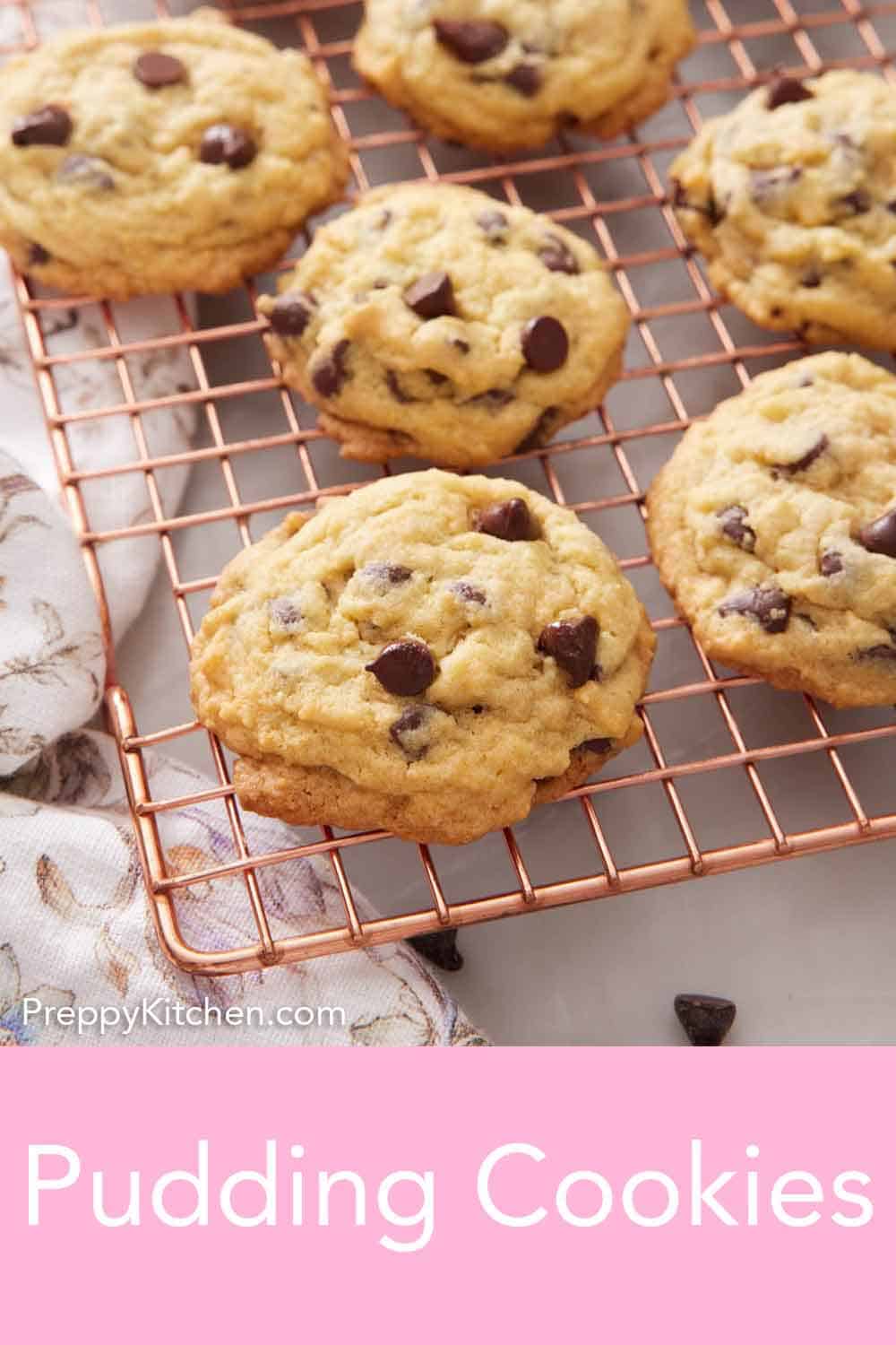Pudding Cookies - Preppy Kitchen
