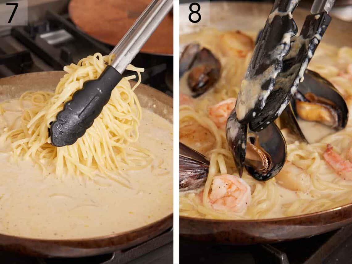 Seafood Pasta - Preppy Kitchen