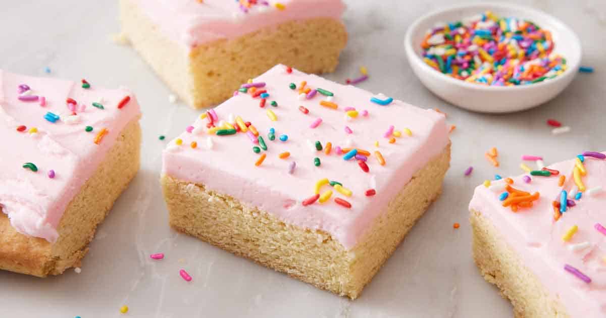 Sugar Cookie Bars - Preppy Kitchen