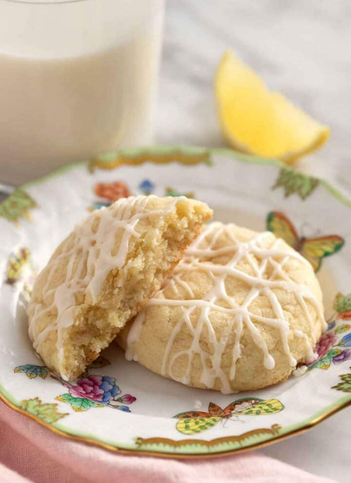Lemon Crinkle Cookies - Preppy Kitchen