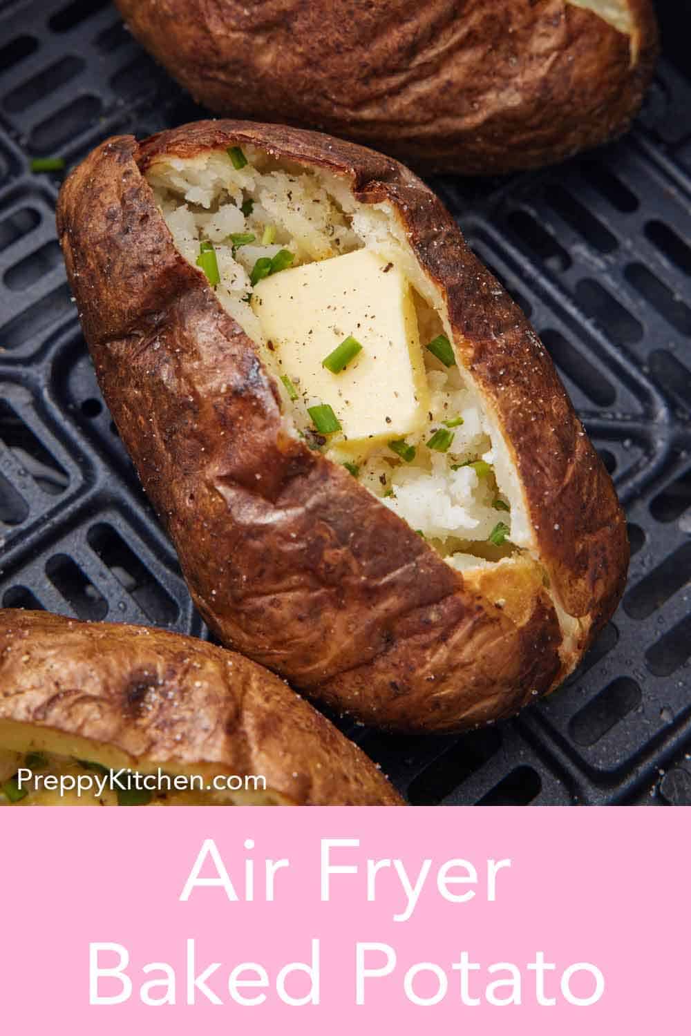 Air Fryer Baked Potato - Preppy Kitchen