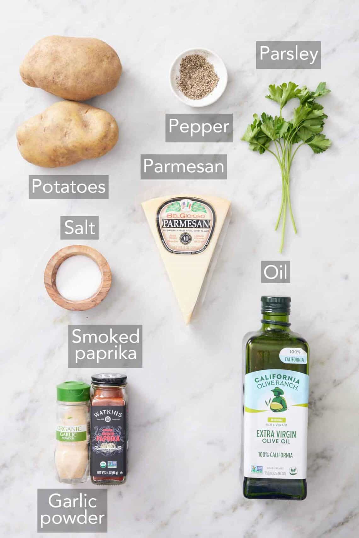 Air Fryer Potato Wedges - Preppy Kitchen