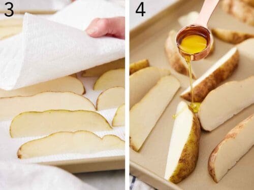 Air Fryer Potato Wedges - Preppy Kitchen