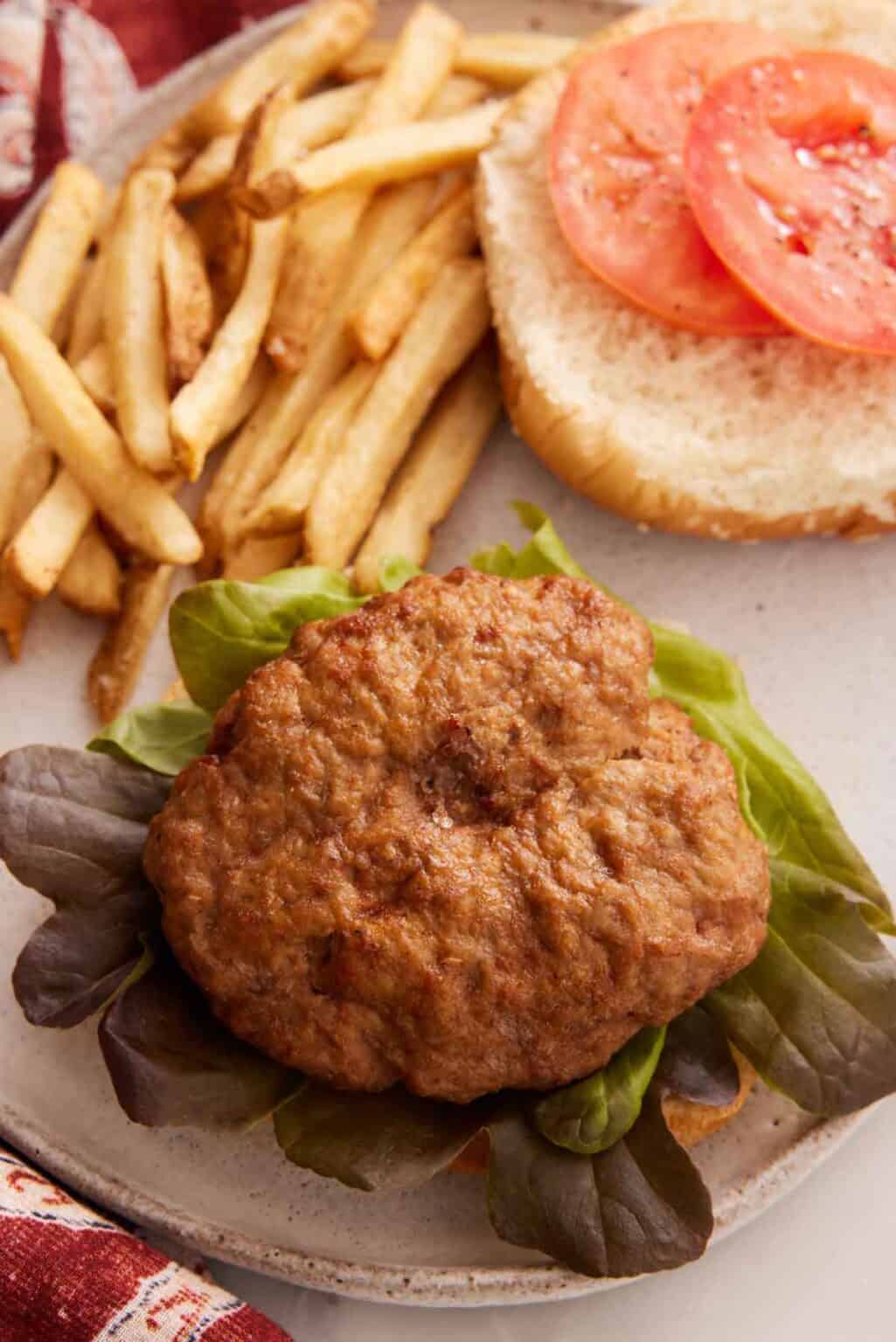 Air Fryer Turkey Burgers - Preppy Kitchen