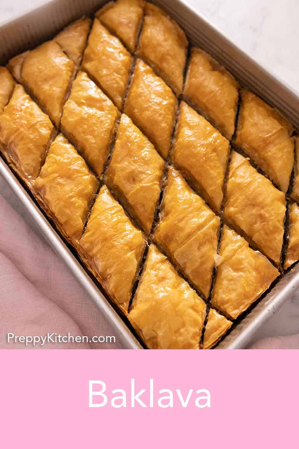 Baklava - Preppy Kitchen