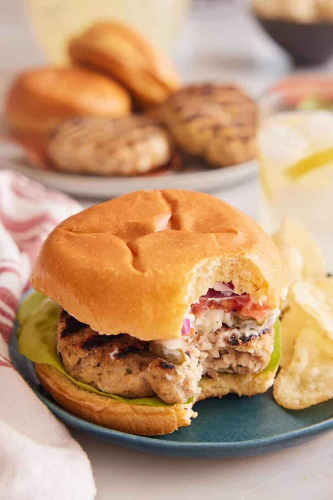 Chicken Burger - Preppy Kitchen