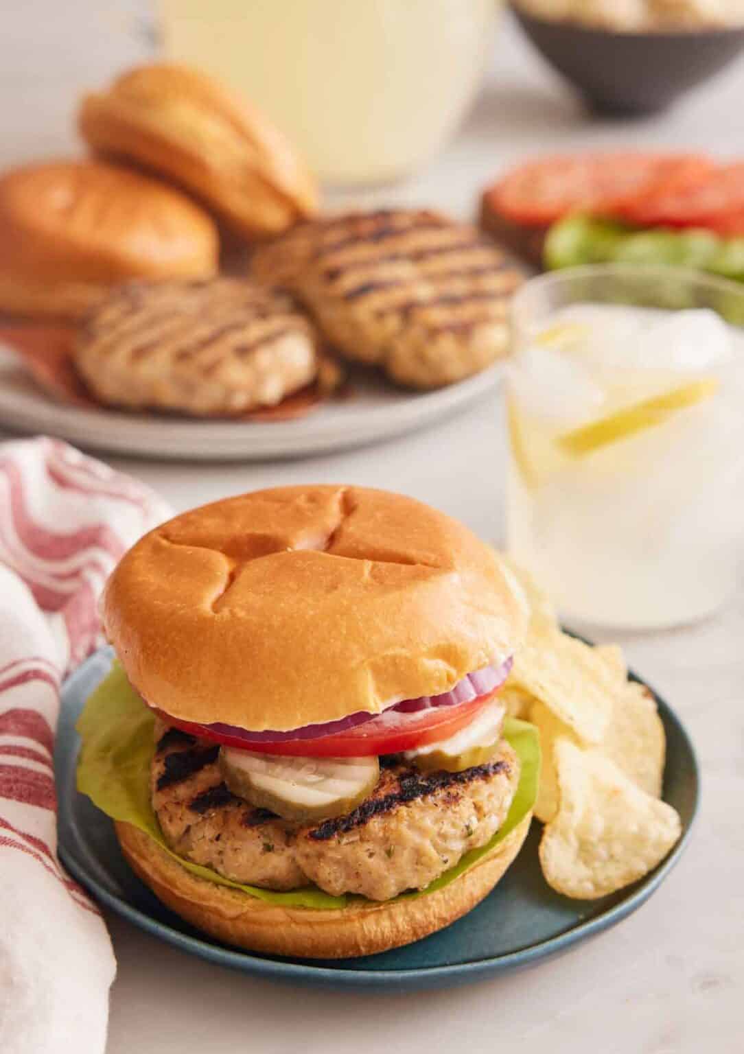 Chicken Burger - Preppy Kitchen