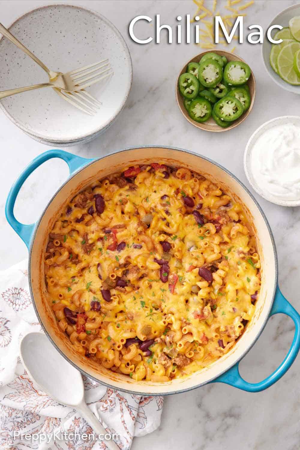 Chili Mac - Preppy Kitchen