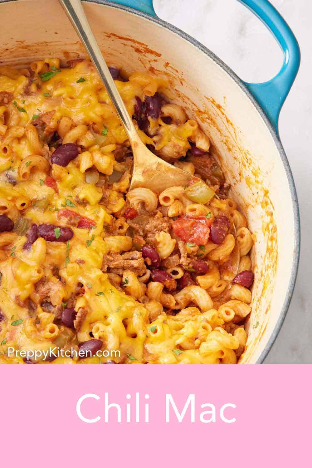 Chili Mac - Preppy Kitchen