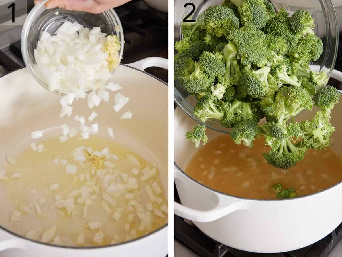 Cream of Broccoli Soup - Preppy Kitchen