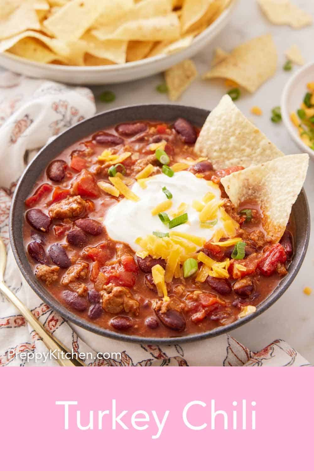 Turkey Chili - Preppy Kitchen