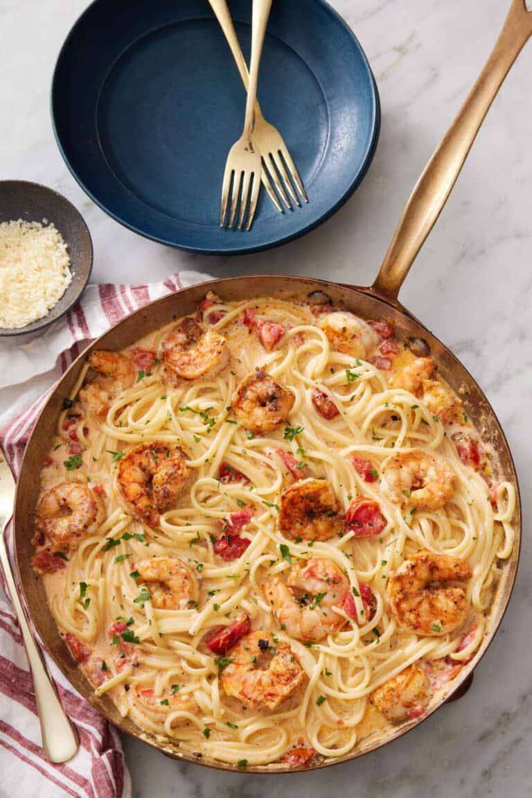 Cajun Shrimp Pasta - Preppy Kitchen