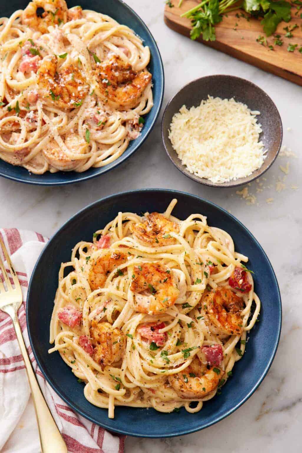 Cajun Shrimp Pasta - Preppy Kitchen
