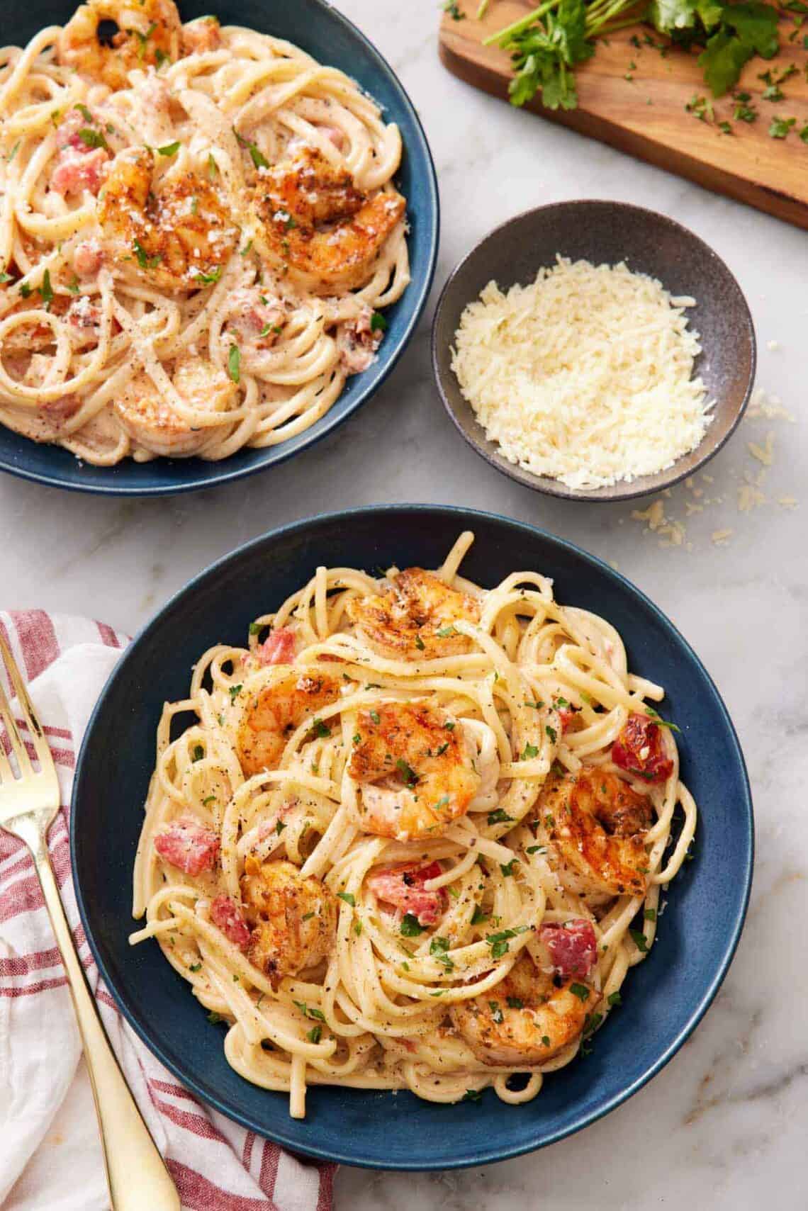 Cajun Shrimp Pasta - Preppy Kitchen