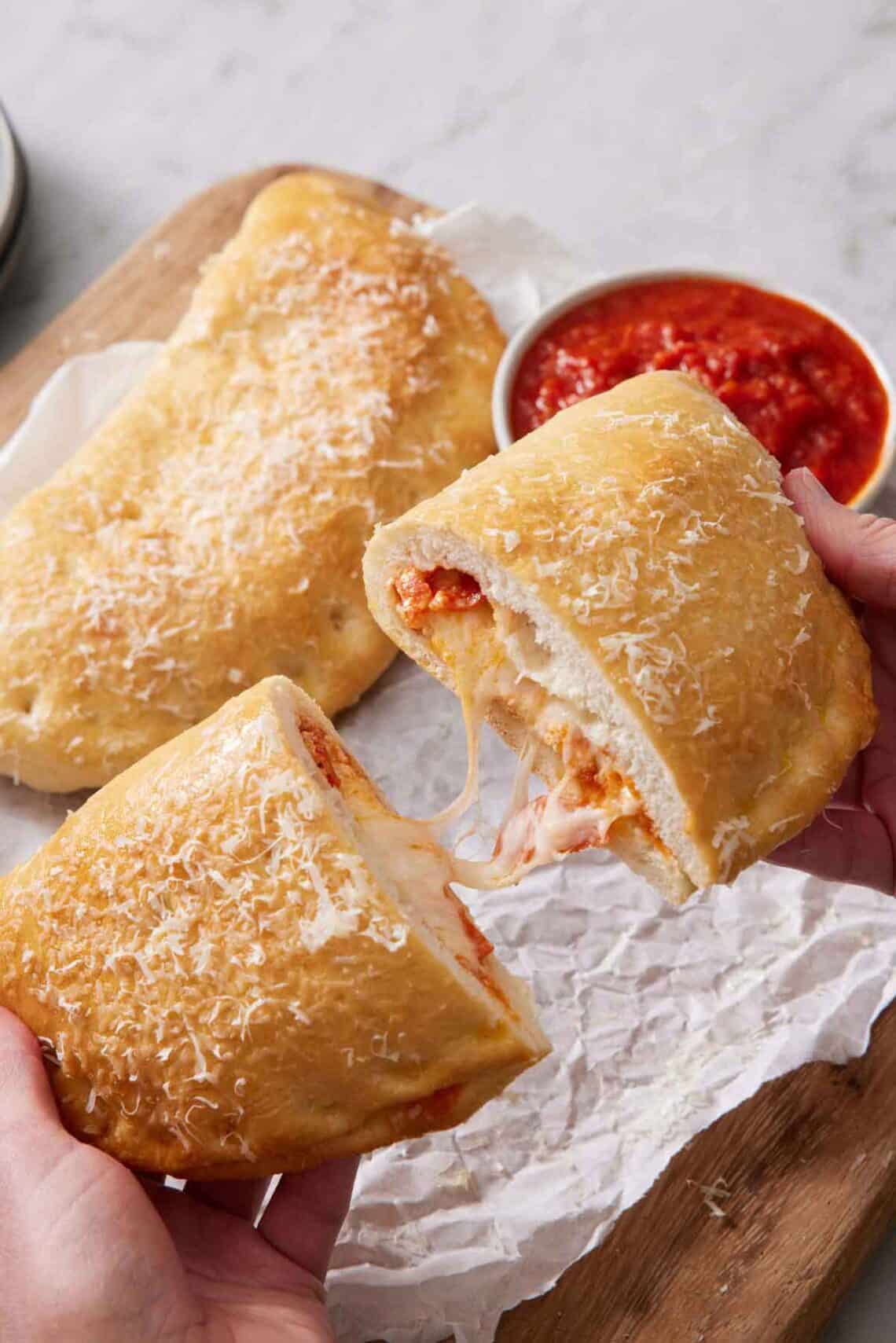Calzone - Preppy Kitchen
