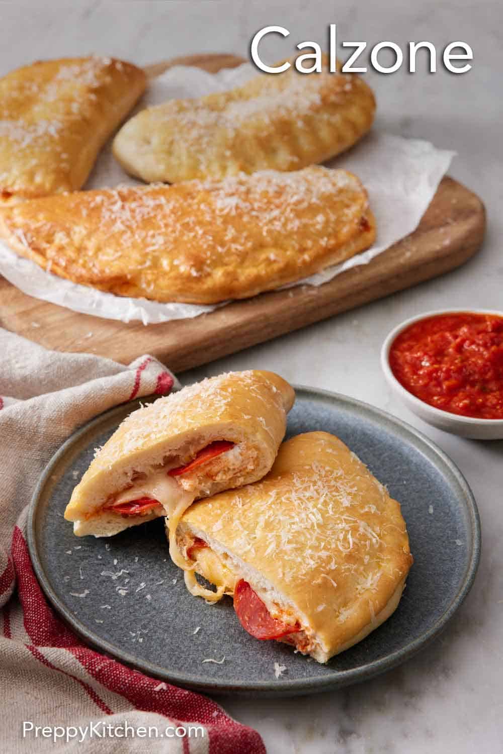 Calzone - Preppy Kitchen