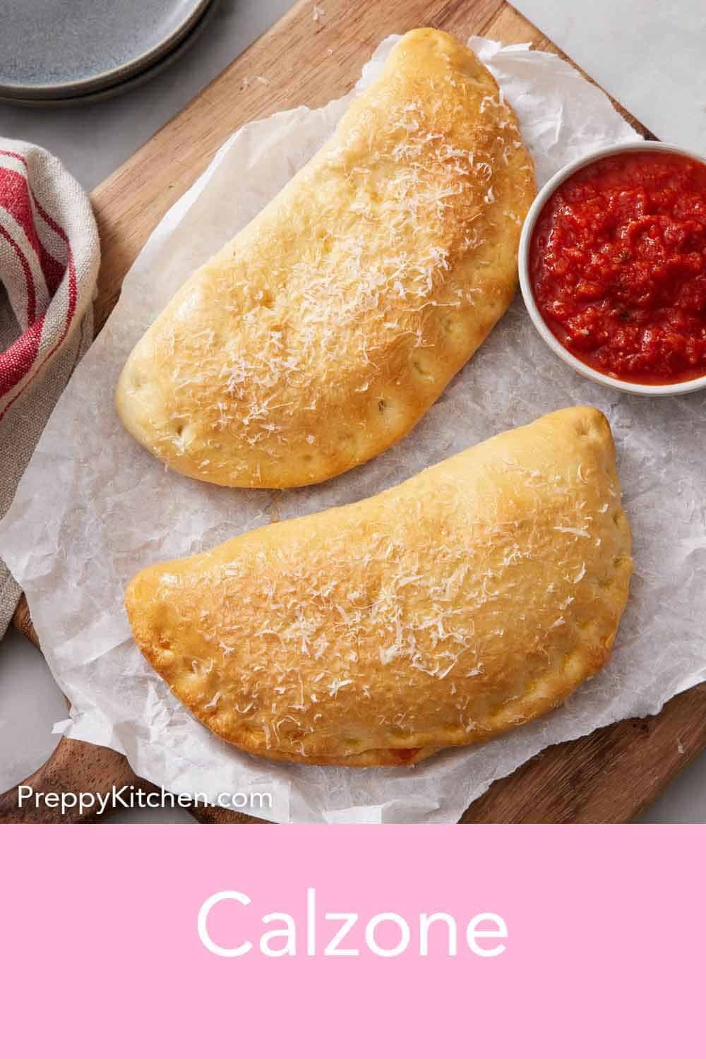 Calzone - Preppy Kitchen