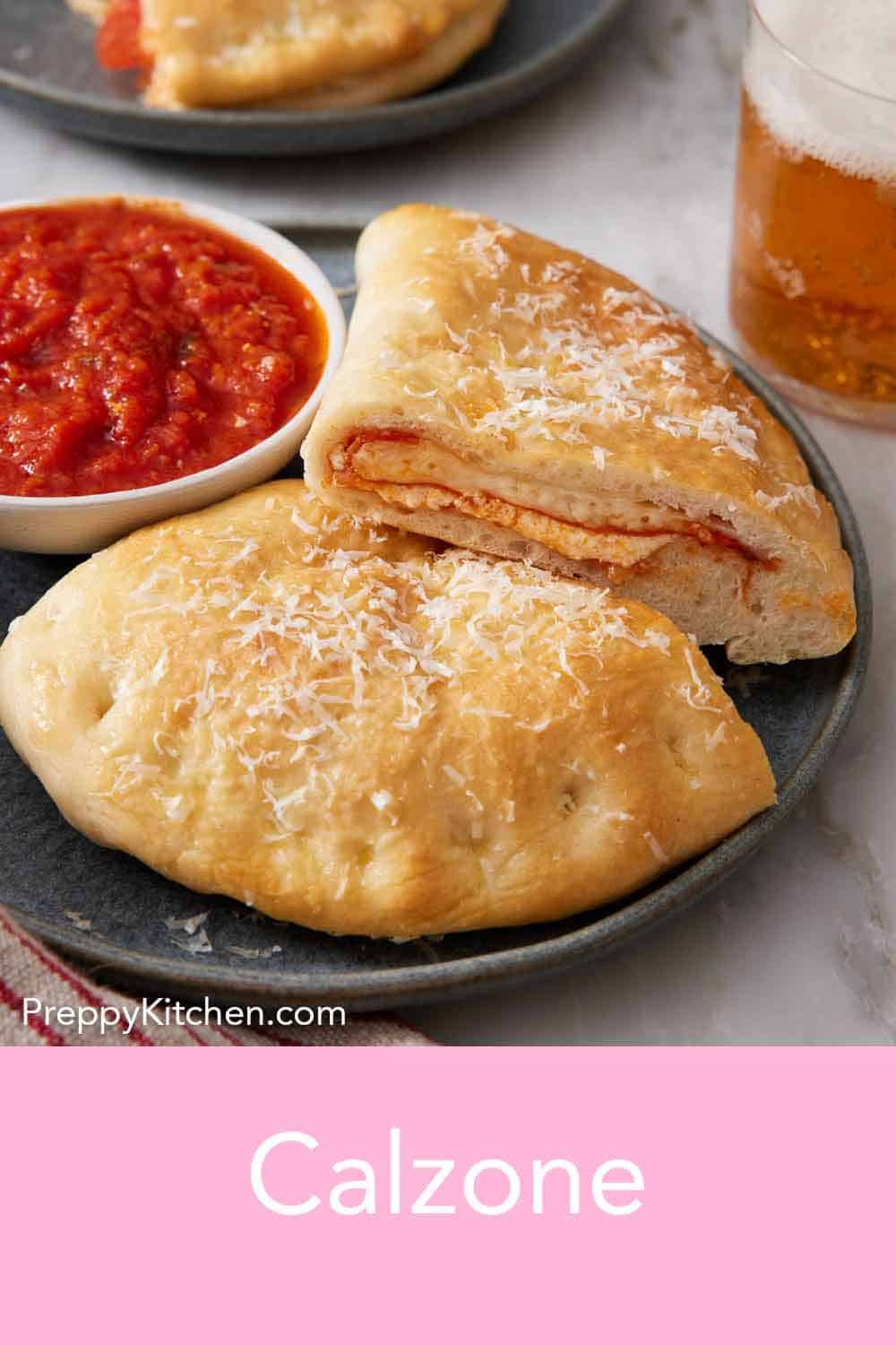 Calzone - Preppy Kitchen