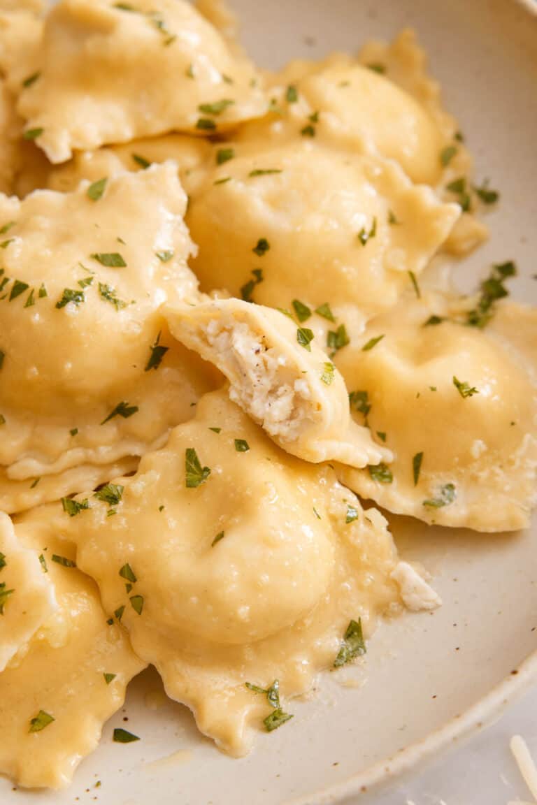 Homemade Cheese Ravioli - Preppy Kitchen