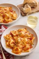 Homemade Cheese Ravioli - Preppy Kitchen
