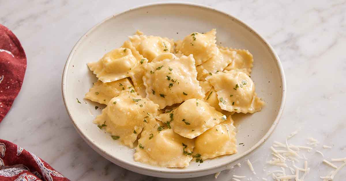 Homemade Cheese Ravioli - Preppy Kitchen