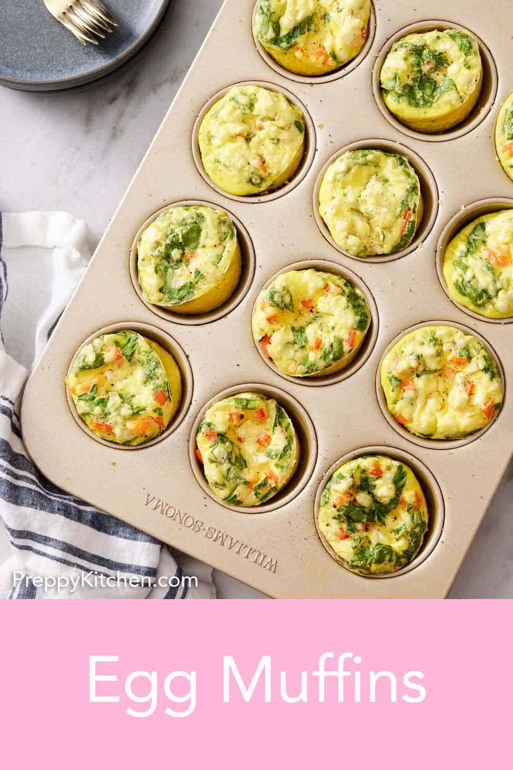 Egg Muffins - Preppy Kitchen
