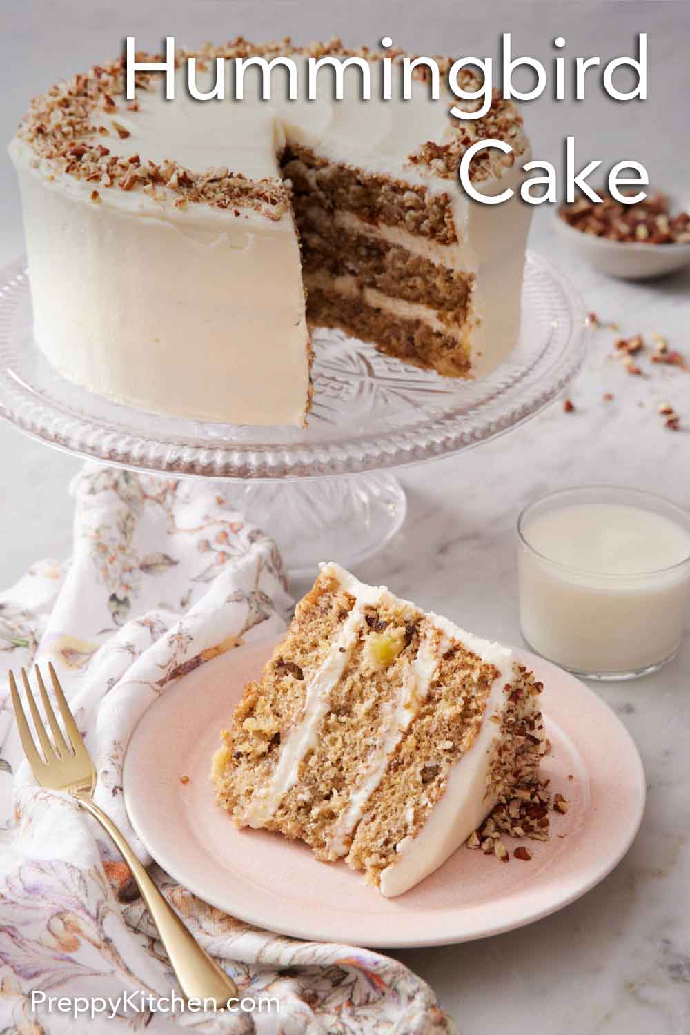 Hummingbird Cake - Preppy Kitchen