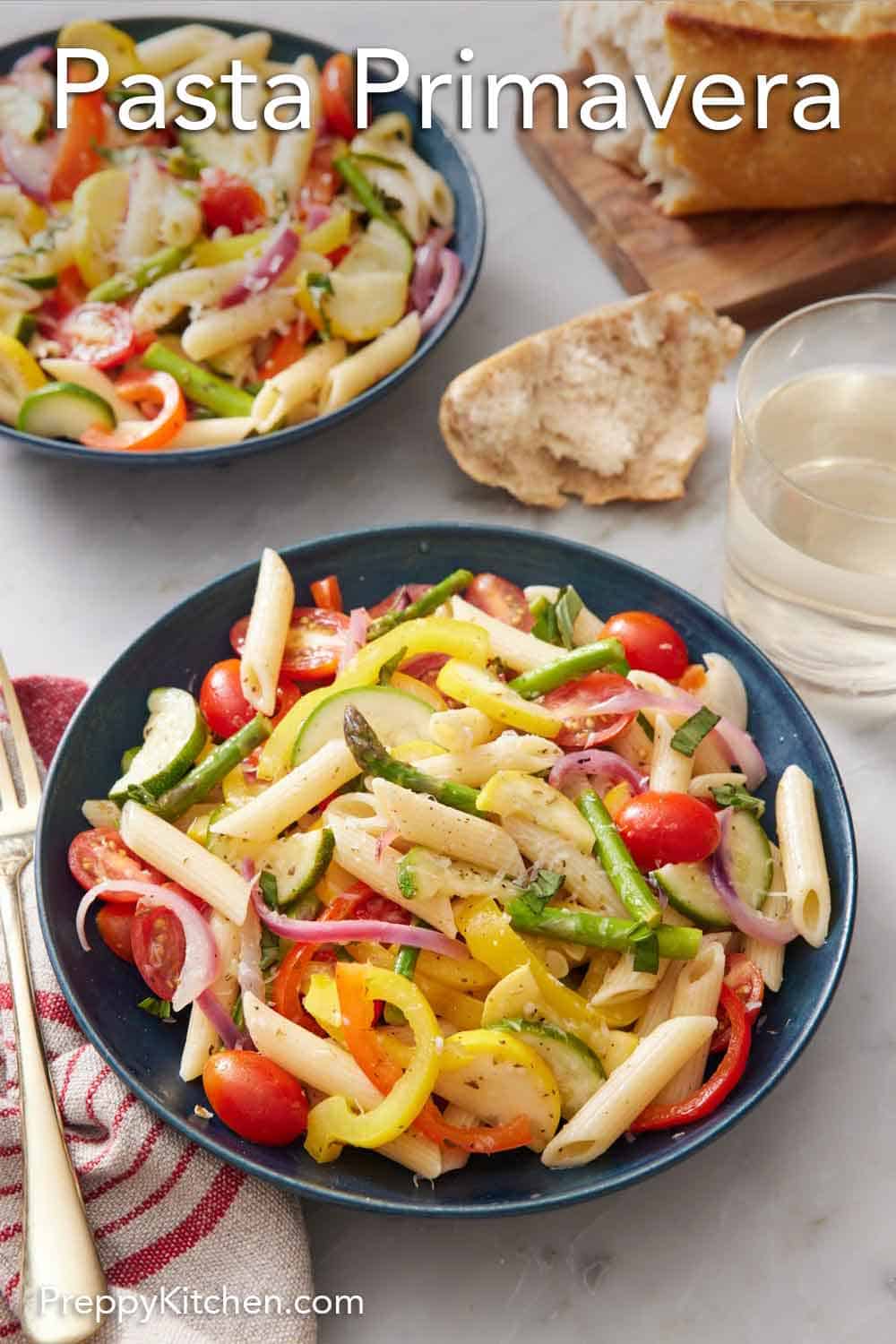 Pasta Primavera - Preppy Kitchen