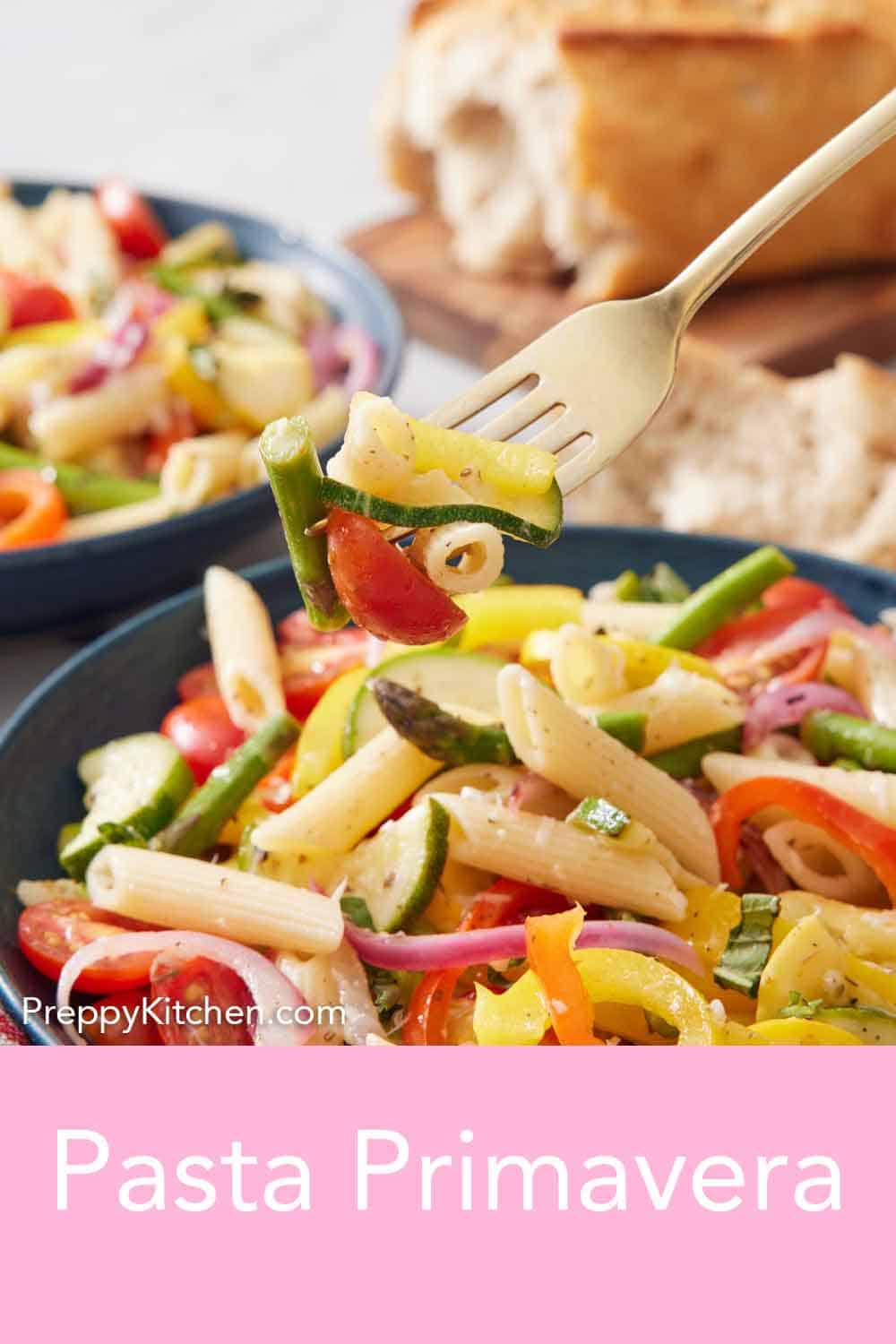Pasta Primavera - Preppy Kitchen