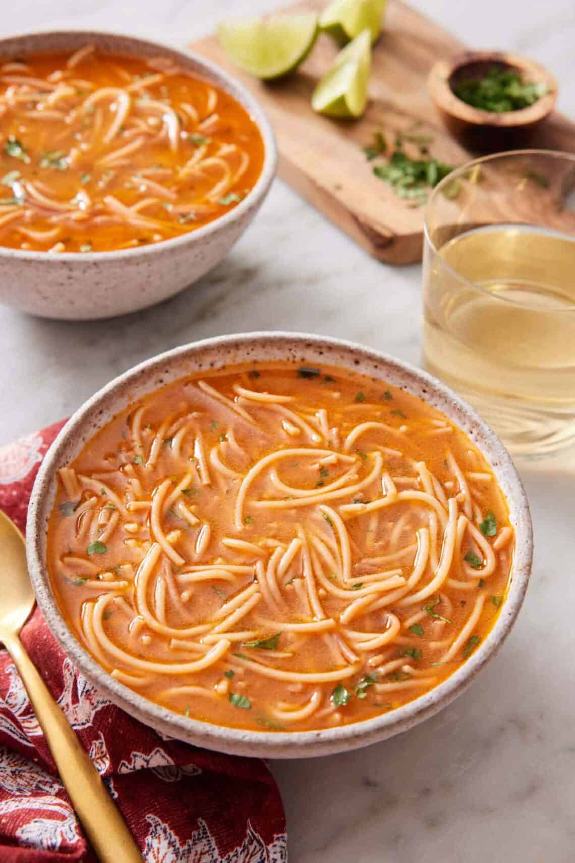 Sopa de Fideo - Preppy Kitchen