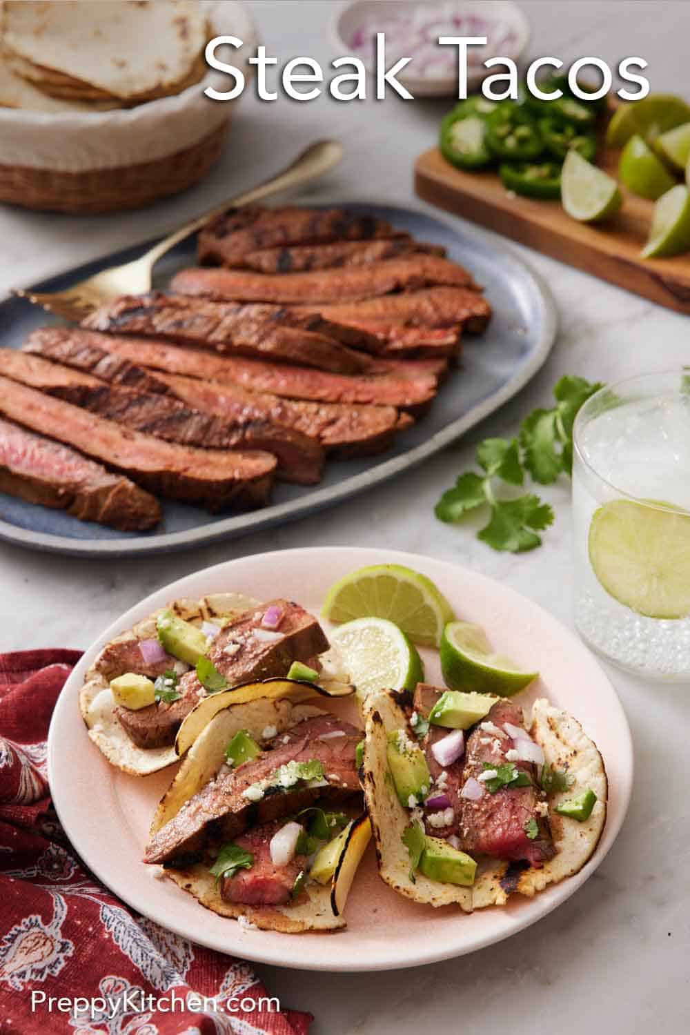 Steak Tacos - Preppy Kitchen